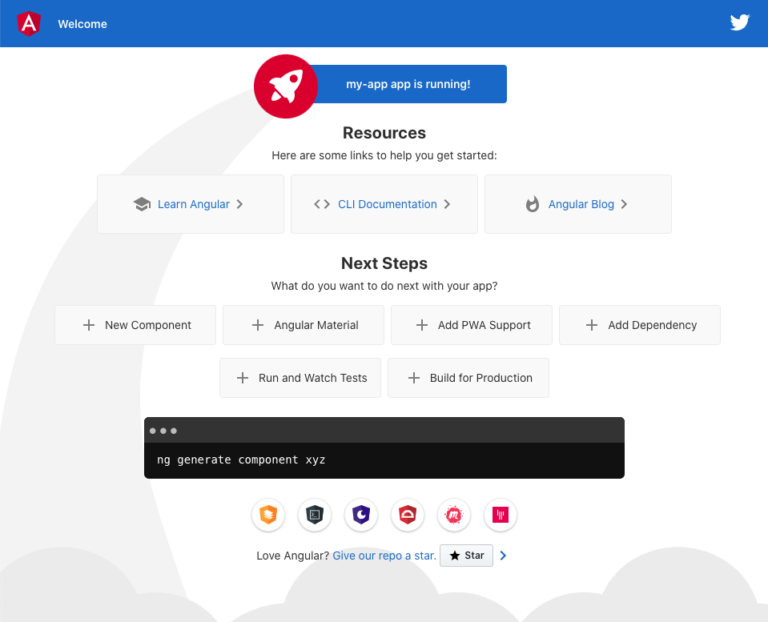 【Angular】プロジェクトの作成方法と app.component.ts の解説